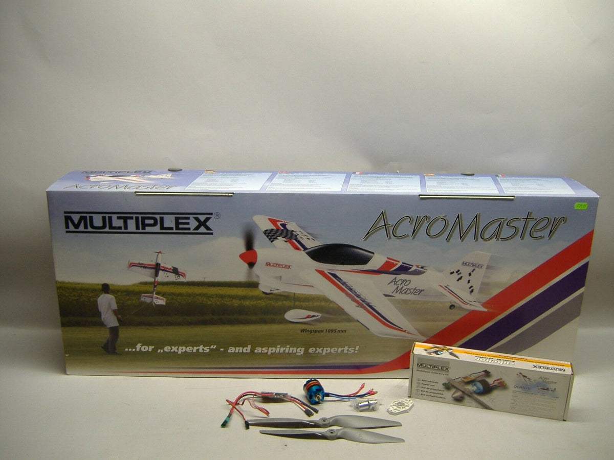 Multiplex 214215 Bk Acro Master & 332640 Tuning-/Antriebs- Set NEU & O ...