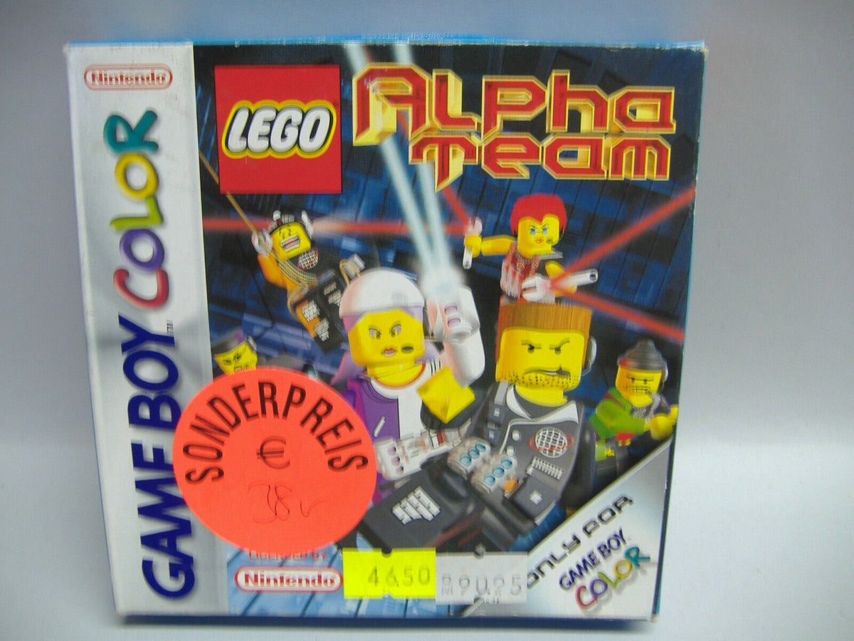 Nintendo Gameboy Color Spiel "LEGO Alpha Team" NEU & OVP – Faszination ...